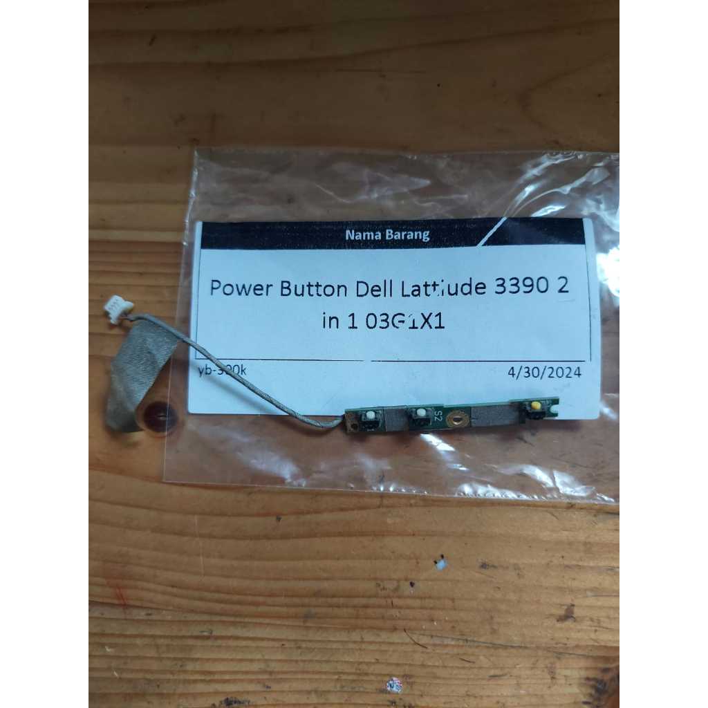 Jual Power Button Dell Lattitude 3390 2 in 1 03G1X1 | Shopee Indonesia
