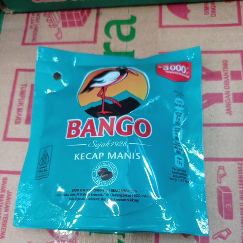 Jual KECAP BANGO SACHET 77GR | Shopee Indonesia