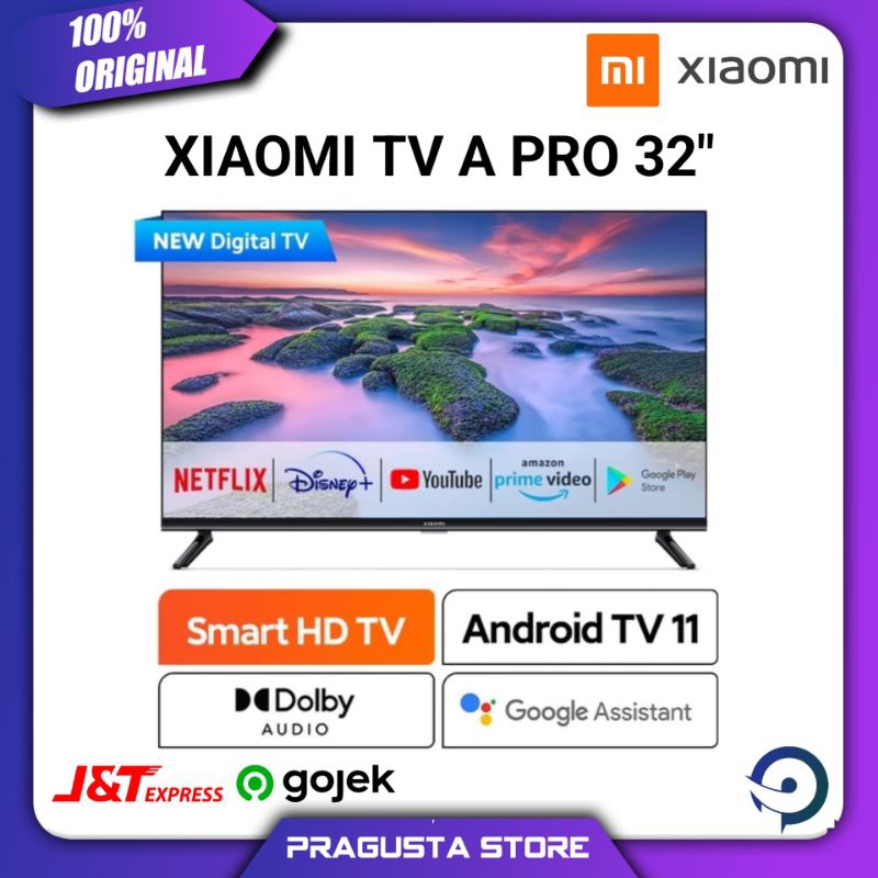 Jual Xiaomi TV A PRO 32 inch Android TV SmartTV Original Garansi Resmi ...