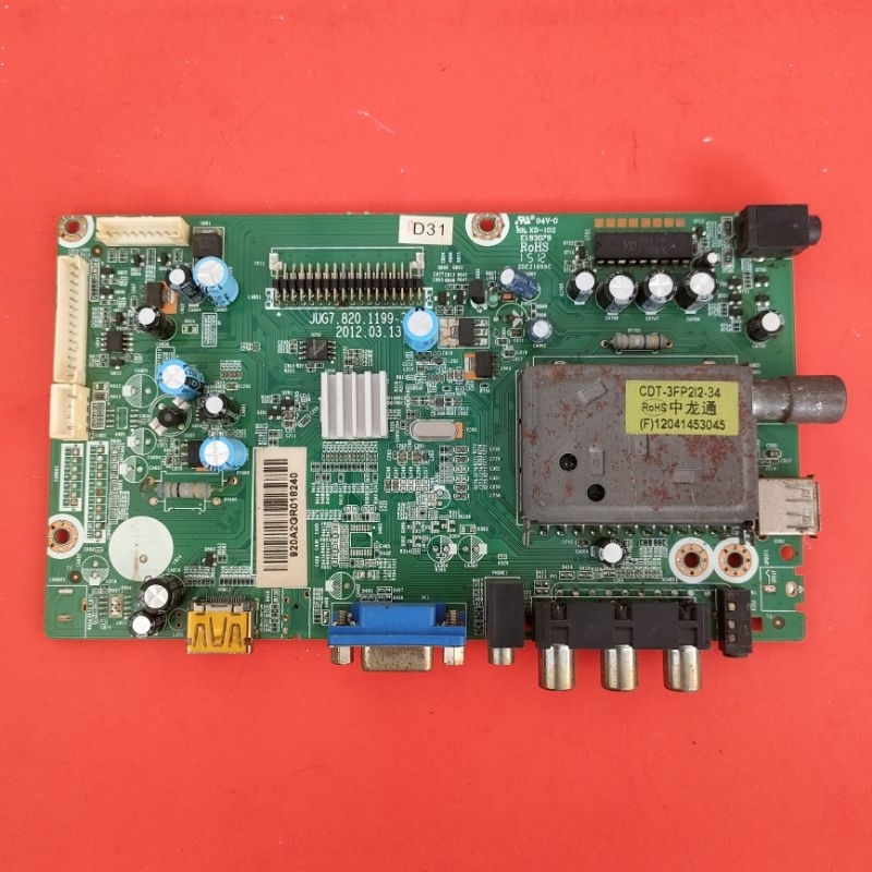 Jual mb mobo mainboard module mesin tv Changhong LED 24918 | Shopee ...