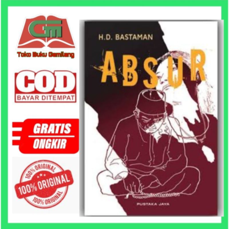 Jual BUKU NOVEL SUNDA ABSUR PENGARANG H.D BASTAMAN PENERBIT PUSTAKA ...