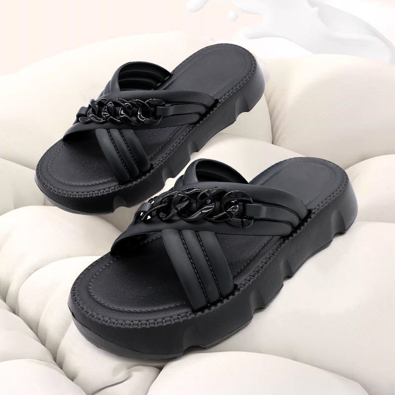 Jual Comanier Sandal Fuji Wanita Korea Premium Sendal Wanita Karet ...