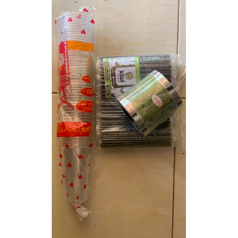 Jual PAKET PACKAGING ES TEH JUMBO | Shopee Indonesia
