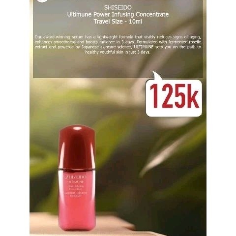 Jual Shiseido Ultimune Power Infusing Concentrate 10ml | Shopee Indonesia