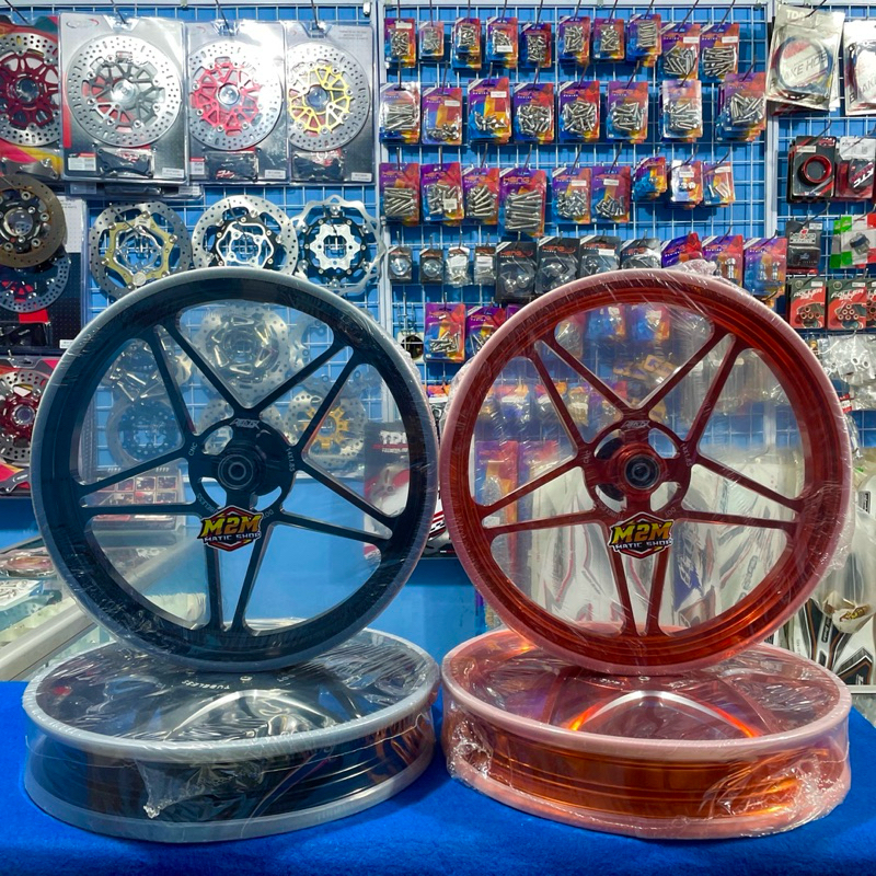 Jual Velg King Speed Bintang Alumunium CnC Vario 125 150 160 CBS Beat ...