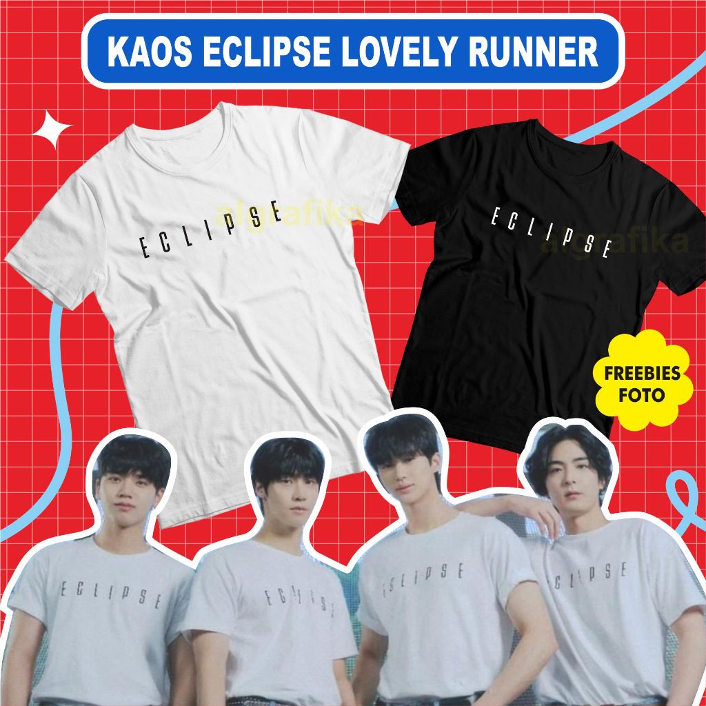 Jual kaos lovely runner eclipse byeon woo seok ryu sunjae kdrama drakor ...