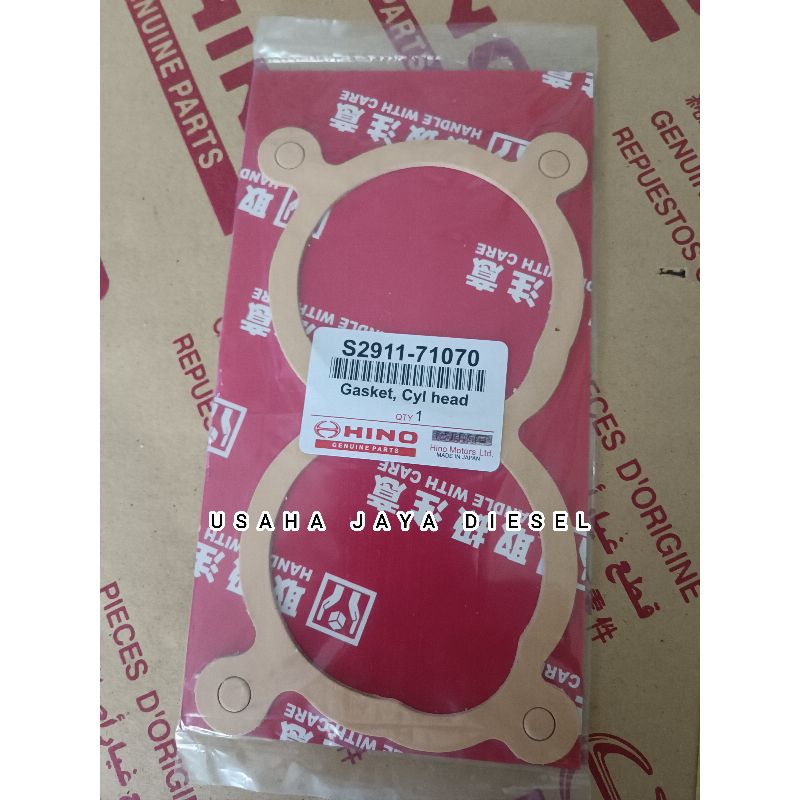 Jual Gasket Compresor Packing Kompresor Atas Hino 500 FM260JD S2911 ...