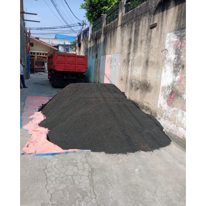 Jual PASIR HITAM COR/PASIR BETON/PASIR PASANG | Shopee Indonesia