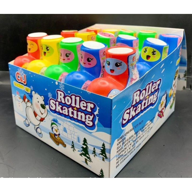 Jual Permen Cemilan Snack Roller Blade Sepatu Roda Ice Skating Mainan ...