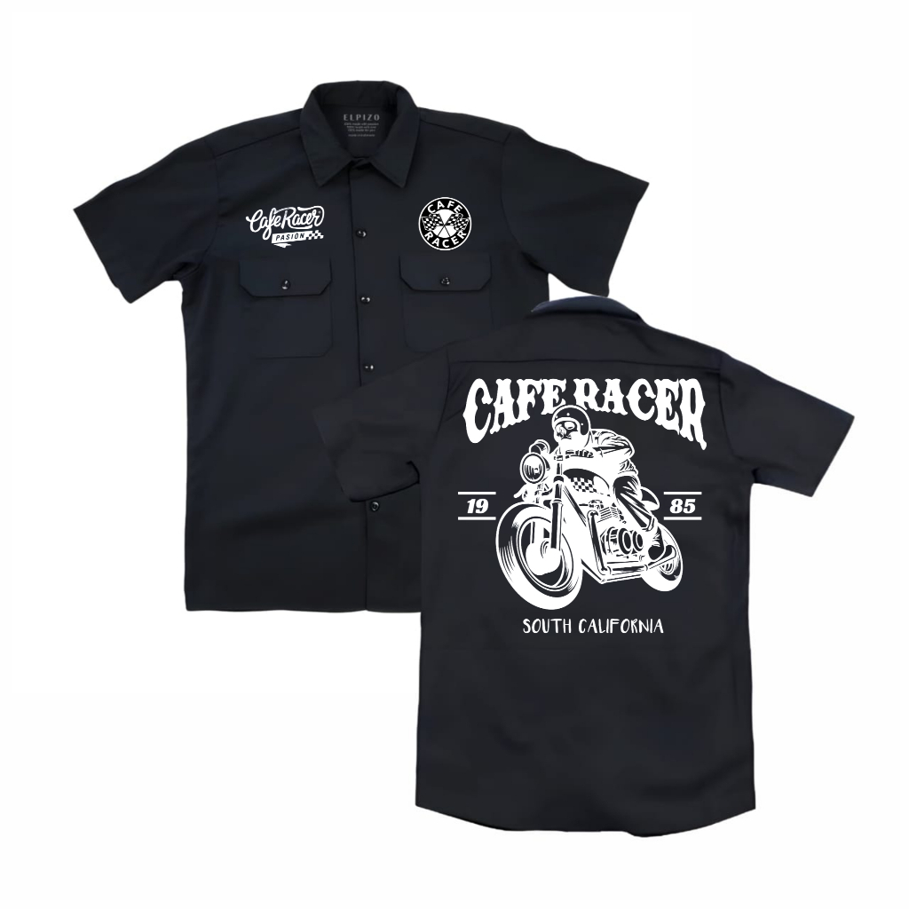Jual Elpizo Apparel | Kemeja PDH | Workshirt | CAFE RACER | VOL 1 ...