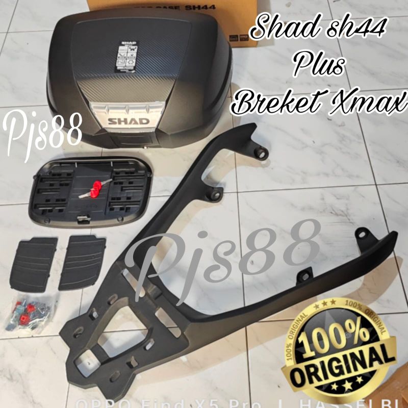 Jual Paketan Box Shad Sh44 Sh 44 Plus Bracket Breket Box Xmax New ...