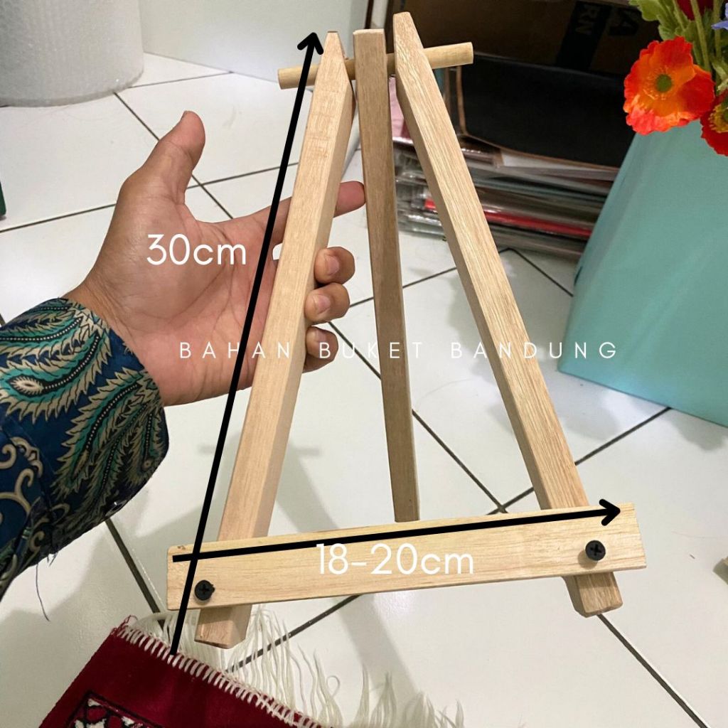 Jual Standing Kayu 30cm-Tripod Kayu Mini 30cm | Shopee Indonesia