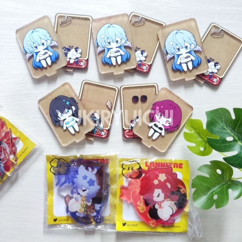 Jual HSR Genshin Dress Up Mini Standee Kafka Diluc Robin Ruan Mei Razor ...