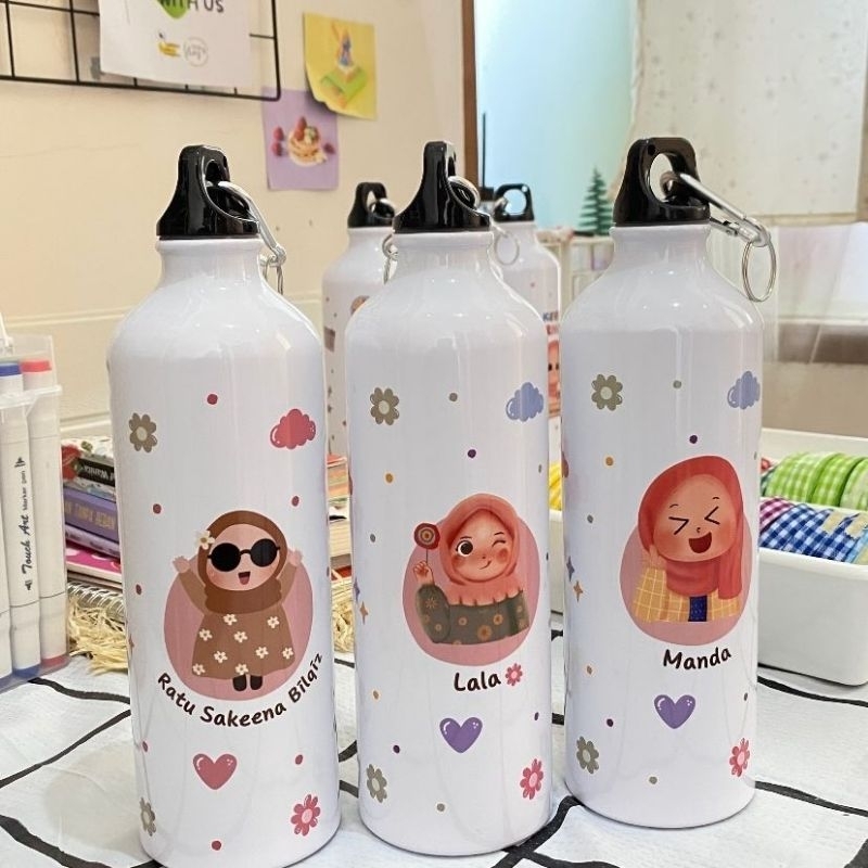 Jual Tumbler Costum [1-2 HARI JADI] Botol Minum Tumbler Costum Desain ...