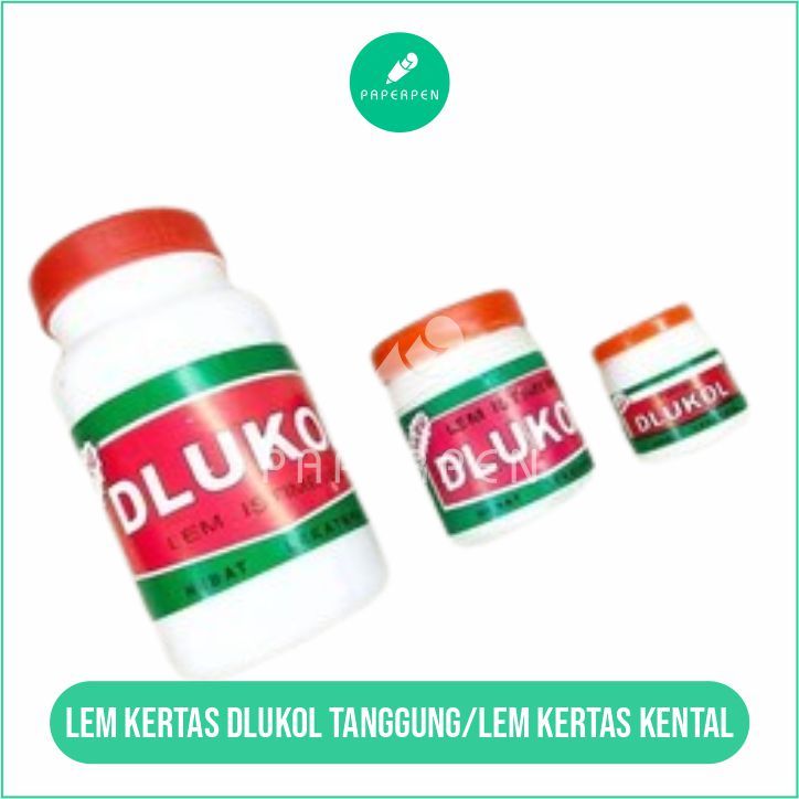 Jual Lem Kertas Dlukol Tanggung/Lem Kertas Kental | Shopee Indonesia