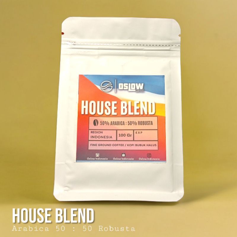 Jual Kopi House Blend 50:50 Asli tanpa campuran - kopi Robusta Arabika ...