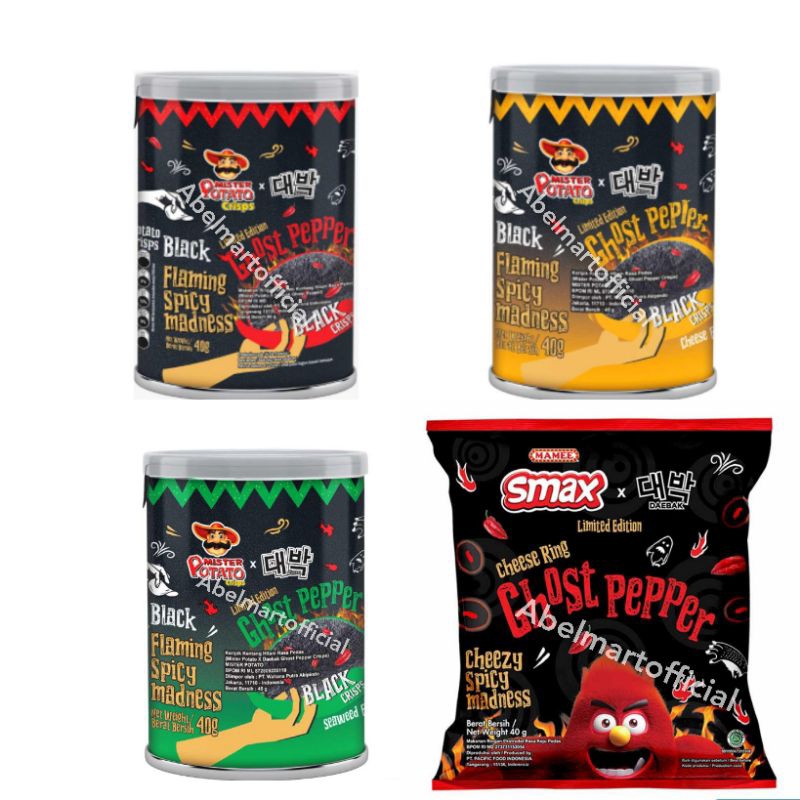 Jual (LIMITED EDITION!!) MISTER POTATO GHOST PEPPER / SMAX RING GHOST ...