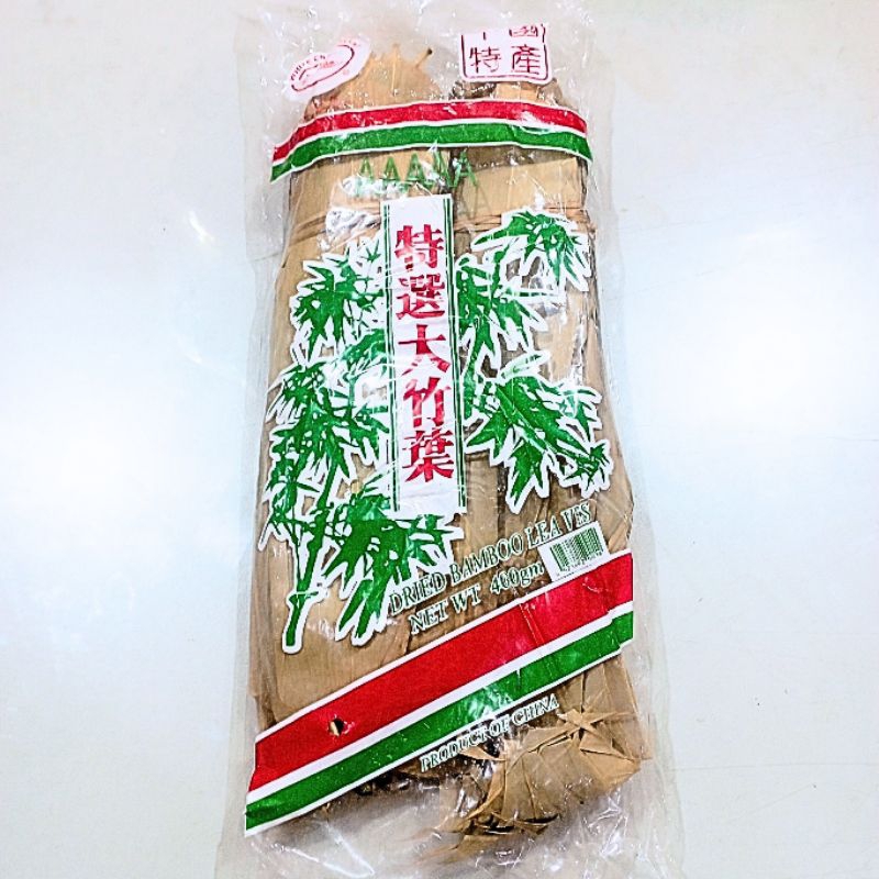 Jual Dried Bamboo Leaves / Daun Bambu Kering AAAAA merek White Crane ...