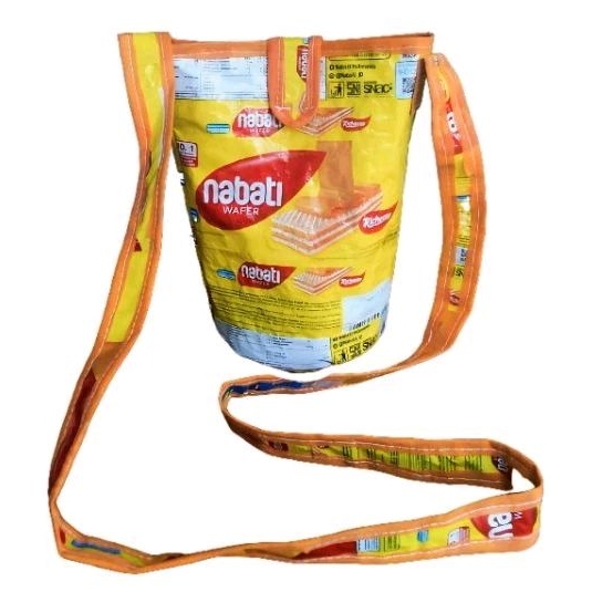 Jual Tas selempang daur ulang/upcycle plastik ramah lingkungan | Shopee ...