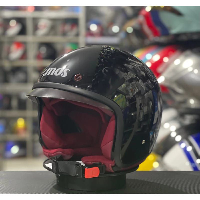 Jual helm mds magnum solid/mds retro/mds bogo model kekinian bisa((COD ...