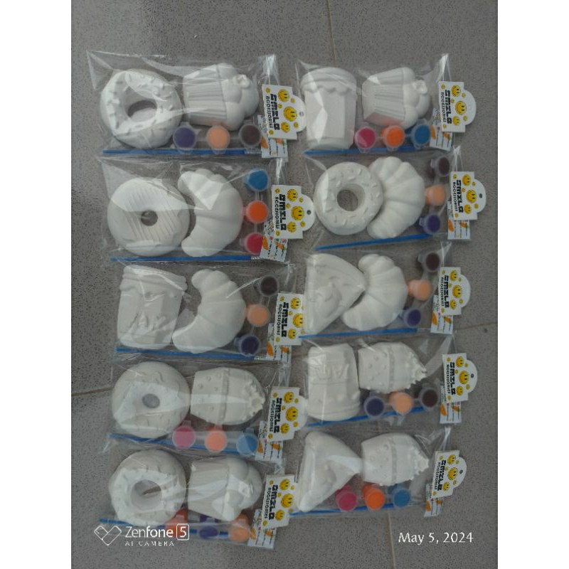 Jual Mainan Edukasi Anak mewarnai patung - set 2 patung besar + 1 Kuas ...
