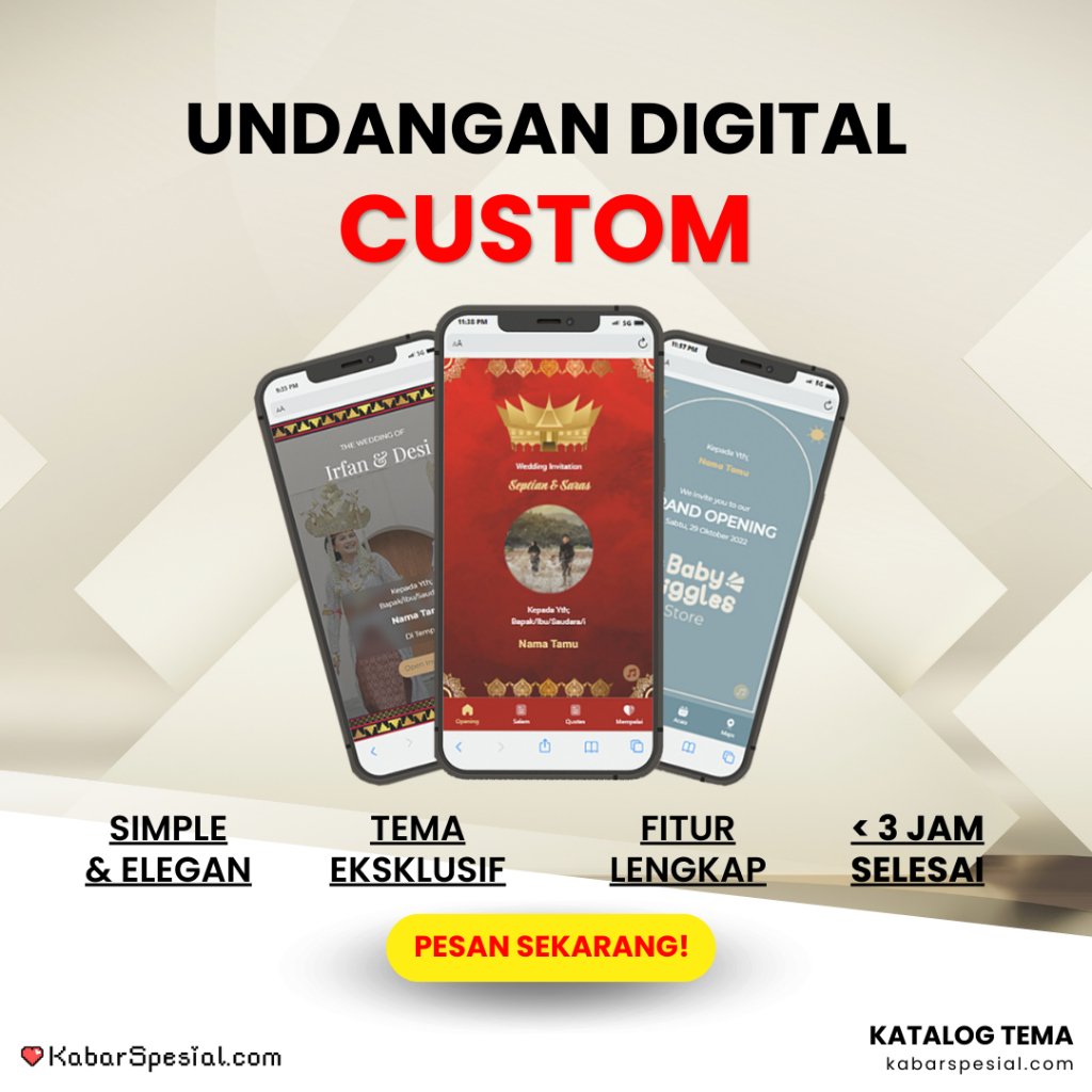 Jual UNDANGAN DIGITAL CUSTOM BACKGROUND UNTUK SEGALA ACARA | Shopee ...
