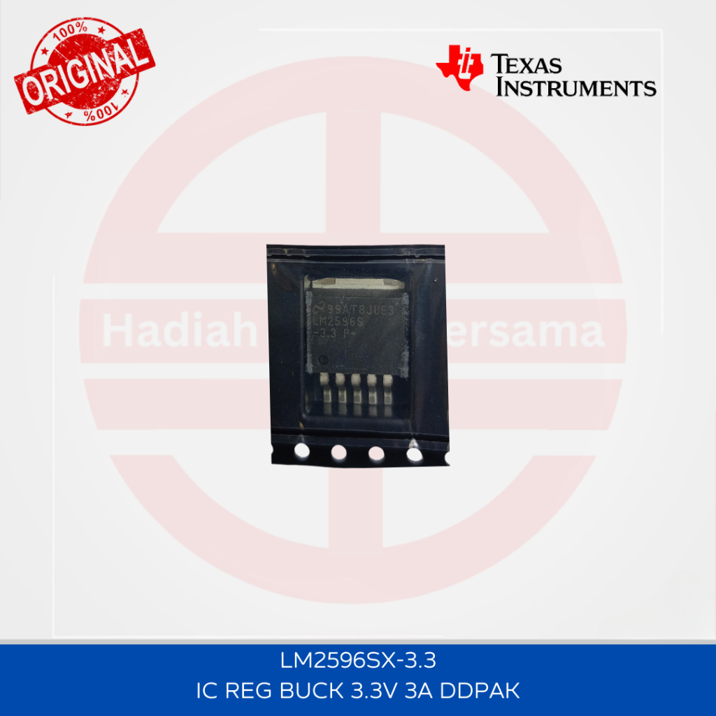 Jual LM2596SX-3.3 Buck Switching Regulator IC Positive Fixed 3.3V ORIGINAL | Shopee Indonesia