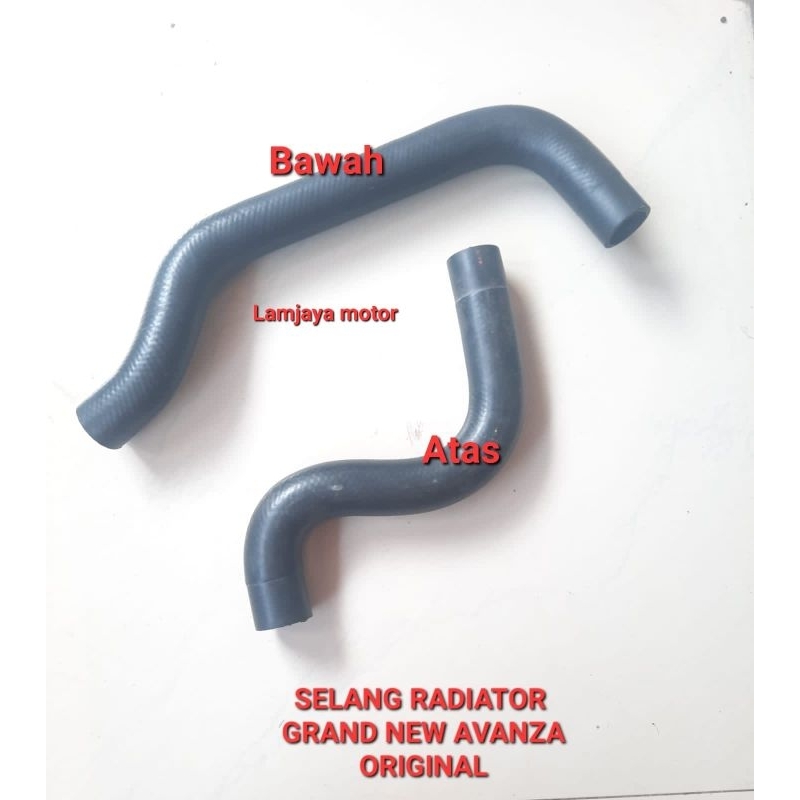 Jual SELANG RADIATOR GRAND NEW AVANZA ATAS DAN BAWAH ORIGINAL | Shopee ...