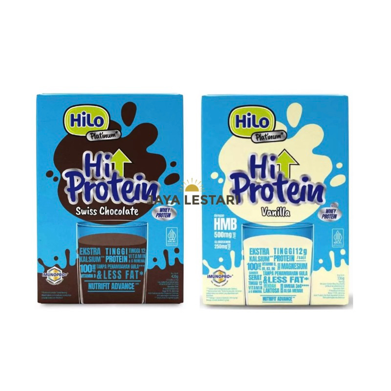 Jual Hilo Platinum Hi Protein (420g) (3 Varian Rasa) | Shopee Indonesia
