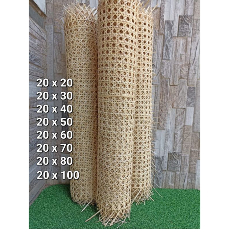 Jual Rotan/lembaran rotan lembaran alami | Shopee Indonesia