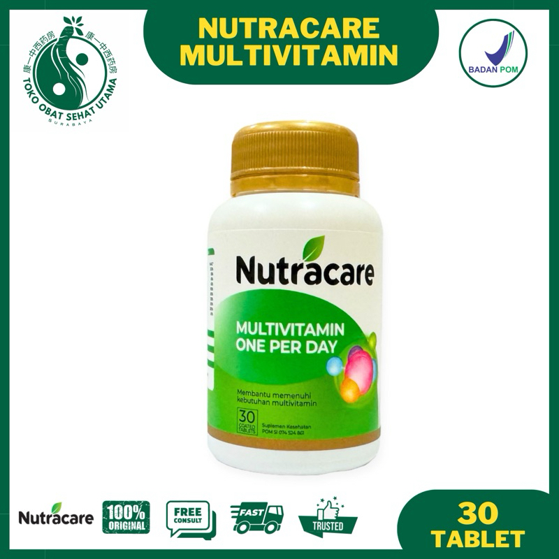 Jual NUTRACARE MULTIVITAMIN ONE PER DAY / Suplemen Multi Vitamin bc ...
