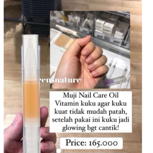 Jual Muji Nail Care Oil JAPAN | Shopee Indonesia