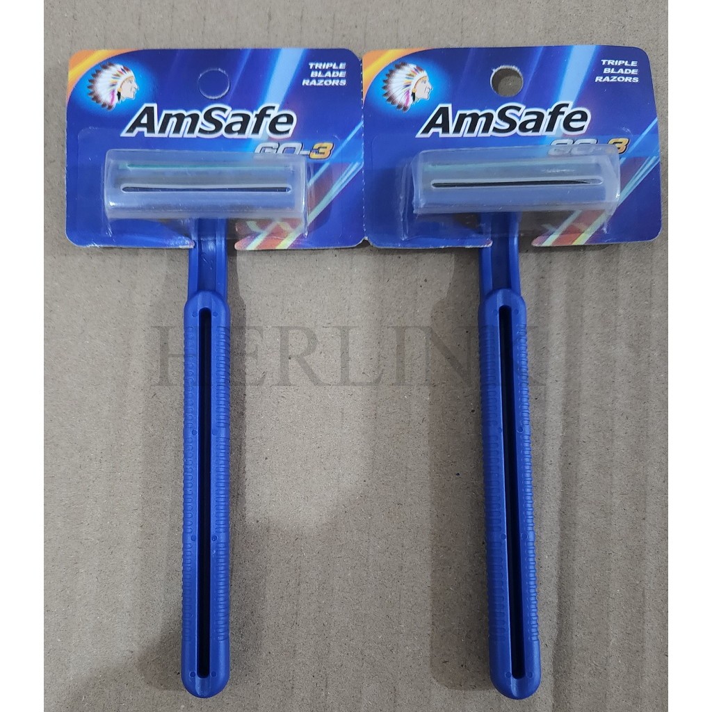 Jual ALAT CUKUR AMSAFE GO-3 BLUE | Shopee Indonesia