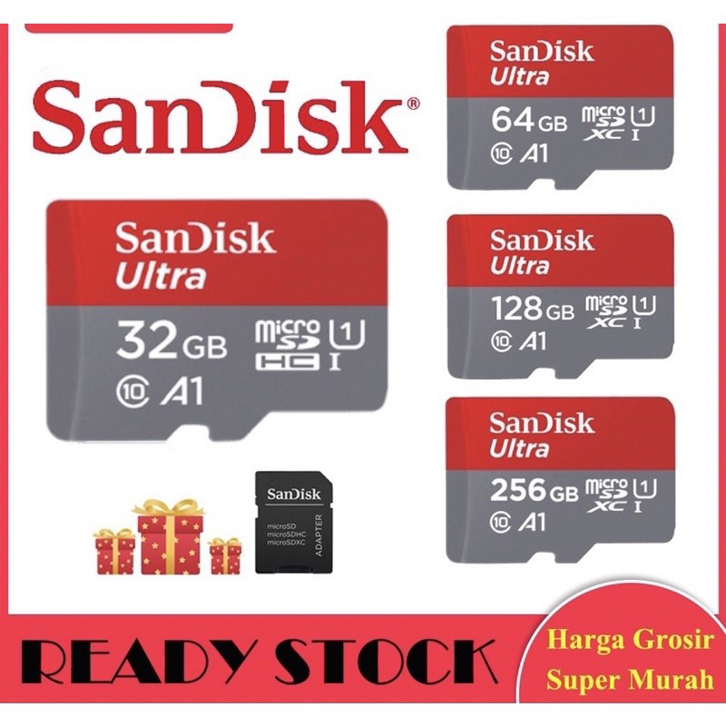 Jual Micro SD 120MB/S Memory Card A1 Micro TF Card SD Card Hight Speet ...