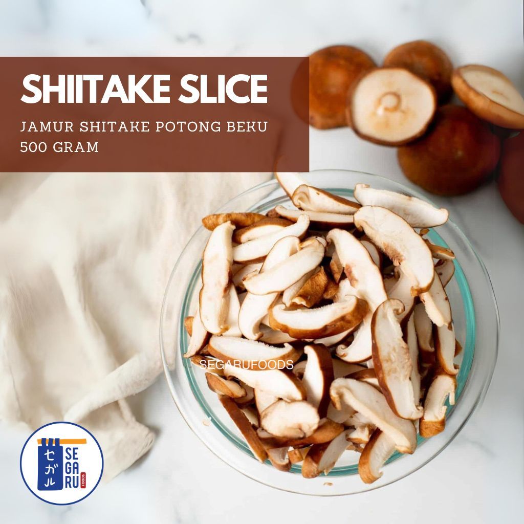Jual Jamur Shitake Hioko Iris | Shitake Mushroom Slice Frozen | Shopee ...