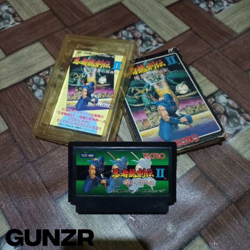 Jual Cartridge Atau Kaset Famicom Ninja Gaiden 2 (Untested) | Shopee ...