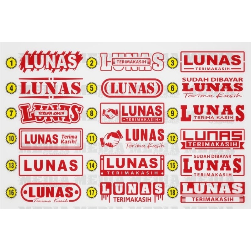 Jual stempel lunas kayu / runaflex / cod | Shopee Indonesia