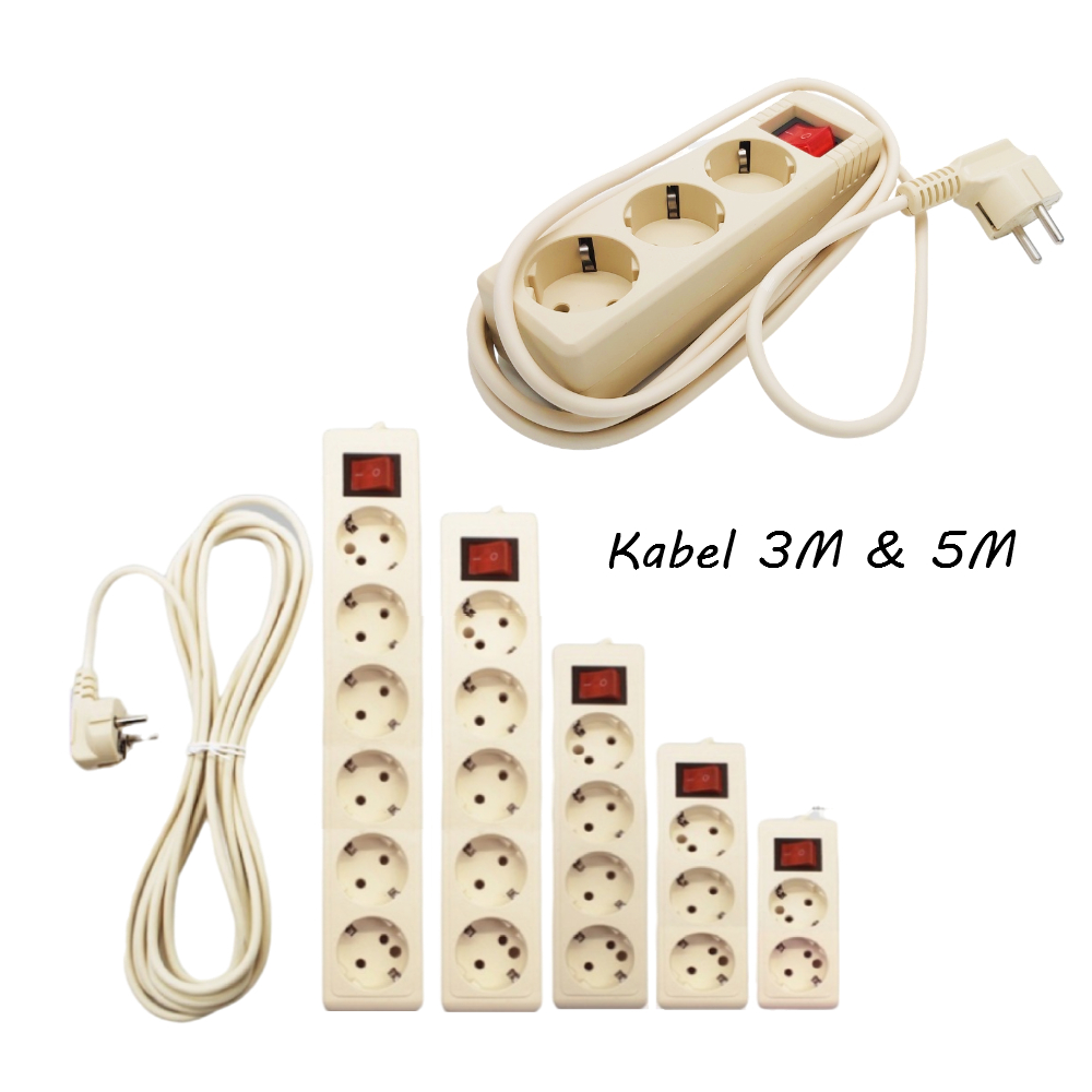 Jual Kabel Sambung / Cok Sambung / Kabel Raun / Stopkontak + Kabel ...