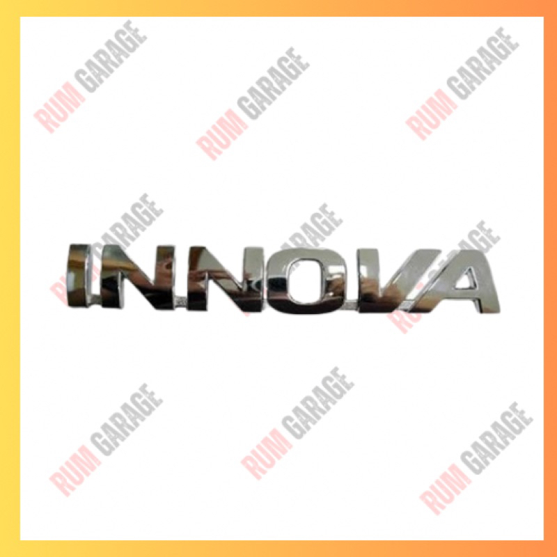 Jual Emblem Logo Mobil Tulisan Innova | Shopee Indonesia