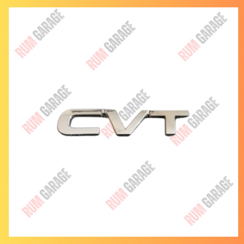 Jual Emblem Logo Mobil Tulisan cvt | Shopee Indonesia