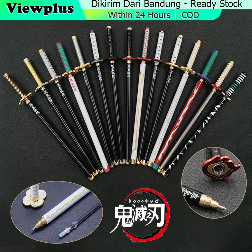 Jual KODE R6J8 Pulpen Pedang Sword Pen Zenitsu Anime Demon Slayer ...
