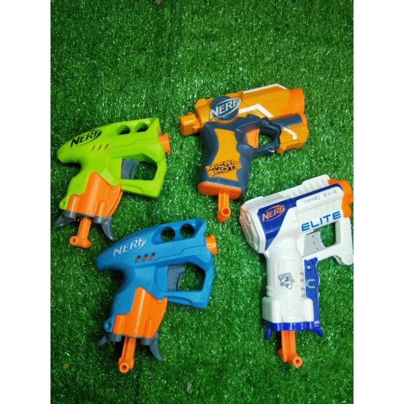 Jual mainan Tembakan NERF GUN NANO FIRE, MICROSHOT, dan TRIAD | Shopee ...