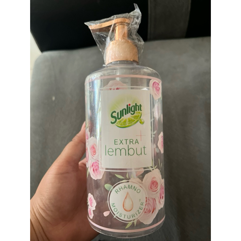 Jual botol sunlight extra lembut / botol pump 650ml / botol cantik ...