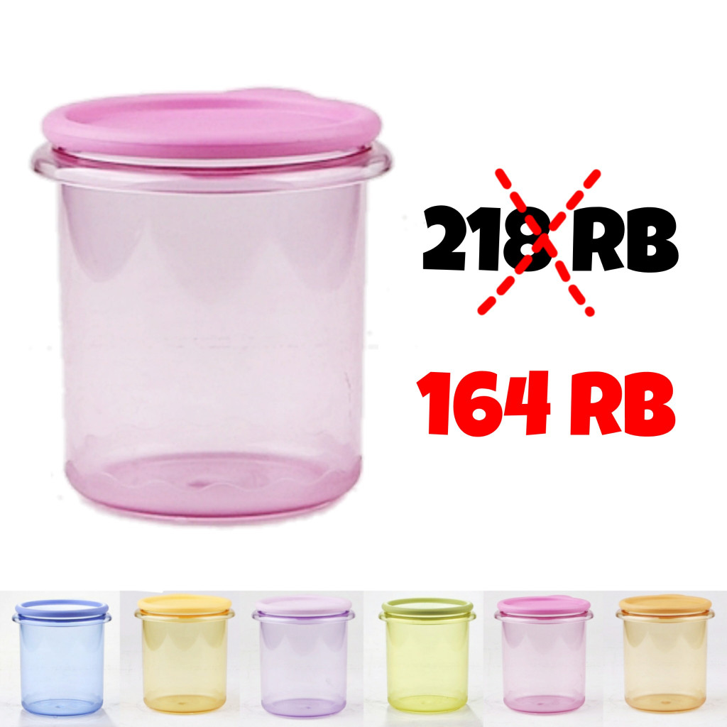 Jual Twin Tulipware TALL STACK HANDY JAR 1300 ml Toples Kue Lebaran ...
