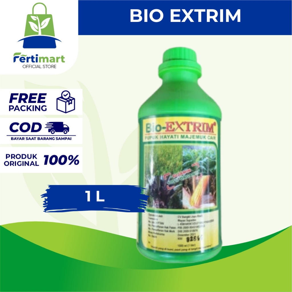 Jual Fertimart - Bio Extrim 1 Liter Pupuk Organik Hayati Majemuk Cair ...