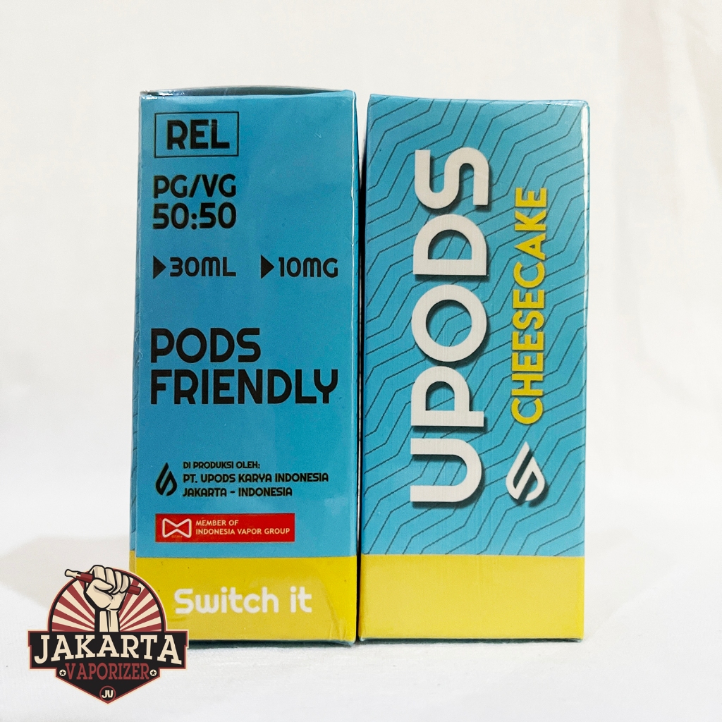 Jual [SALT] UPODS CHEESECAKE 30ML 10MG BY UPODS JUICE CARTEL LIQUID ...