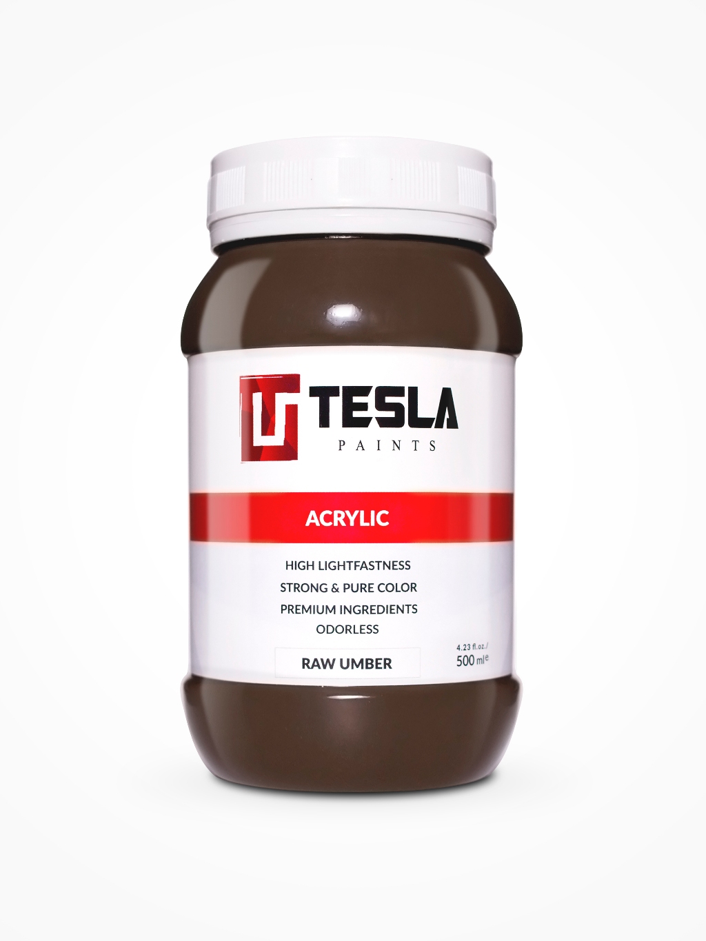 Jual Cat Acrylic Tesla Paint 500 Ml - Varian Warna Pastel - Cat Tesla ...