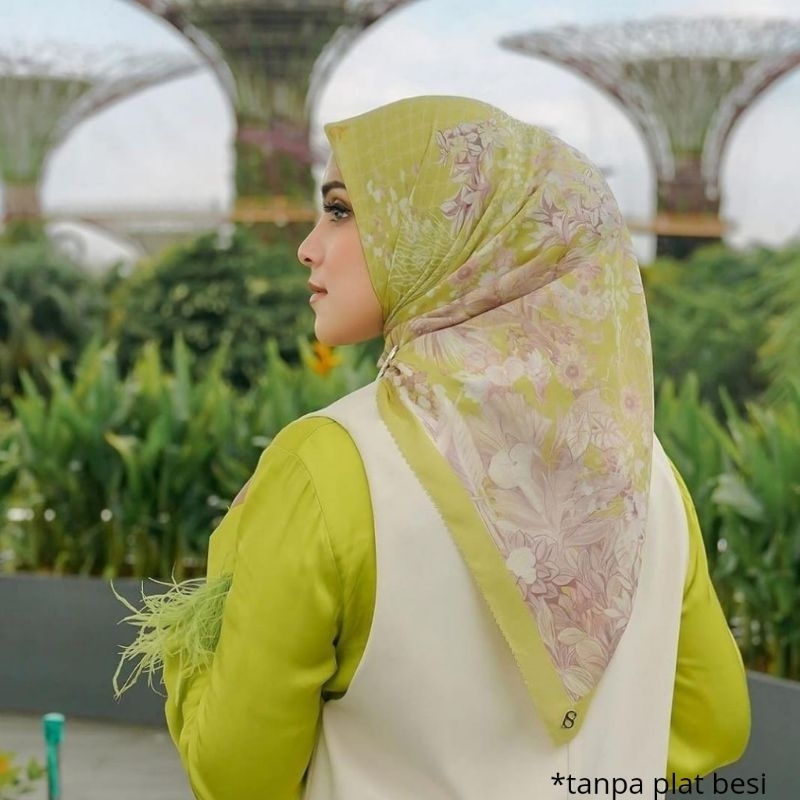 Jual Segiempat Motif ala Button Buttonscarves Segi Empat Hijab Motif ...