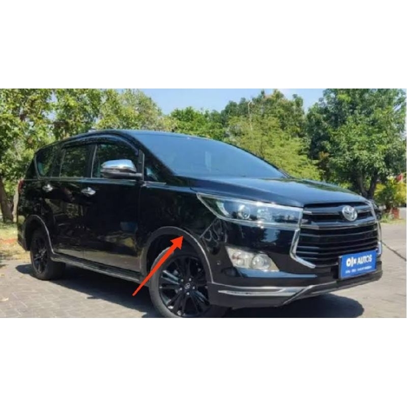 Jual Over Fender Spoiler Fender Depan Innova Reborn Venturer Original ...