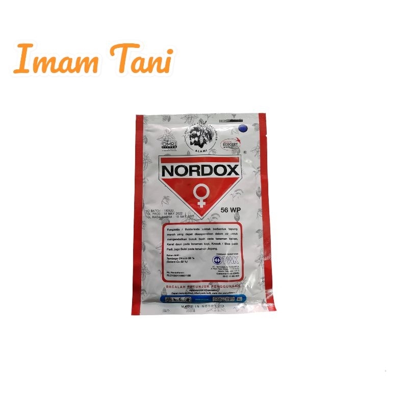 Jual Nordox 56Wp 100gr - Fungisida /bakterisida kontak - Pembasmi ...